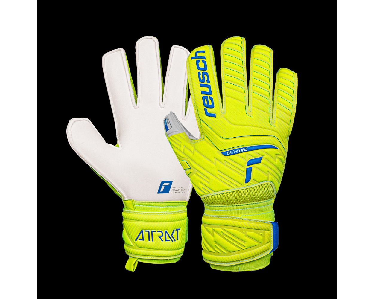 Reusch Attrakt Grip - Yellow